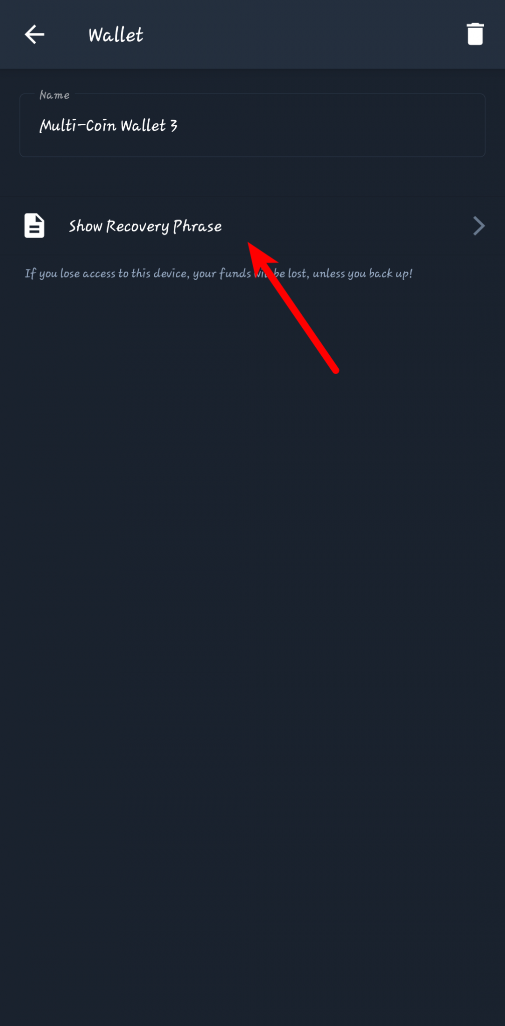 How To Find Your Trust Wallet Recovery Phrase (And Backup) - IsItCrypto